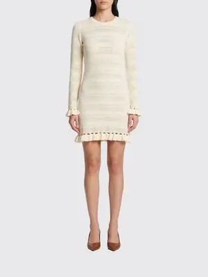 TWINSET Ruffled Short Knitted Dress - No