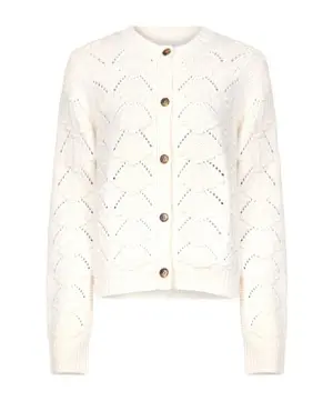 LOULOU DE SAISON LouLou De Saison Bach Shell Knit Cardigan