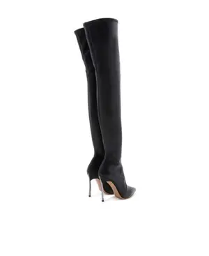 Casadei Blade 100mm Thigh-high Boots