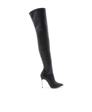 Casadei Blade 100mm Thigh-high Boots
