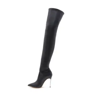Casadei Blade 100mm Thigh-high Boots