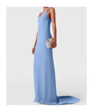 Stella McCartney Crystal Chain Strap Dress