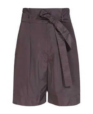 Max Mara High-waisted Self-lacing Shorts