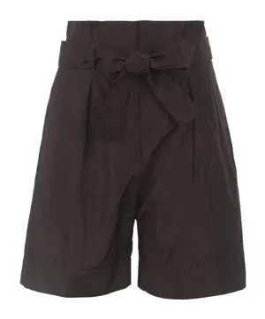 Max Mara High-waisted Self-lacing Shorts