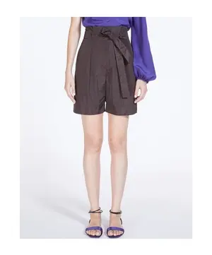 Max Mara High-waisted Self-lacing Shorts