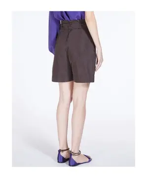 Max Mara High-waisted Self-lacing Shorts