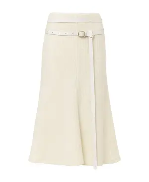 Chloé Ribbed Knit Trumpet Skirt