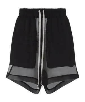 Rick Owens Wide Leg Shorts For Women