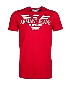 Emporio Armani Logo Details T-shirt - Red