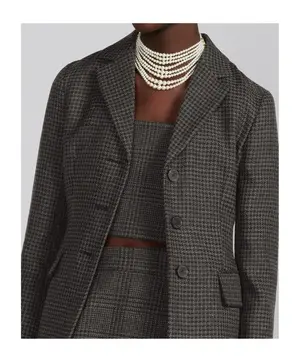 Dior 2-in-1 Plaid Wool Jacket