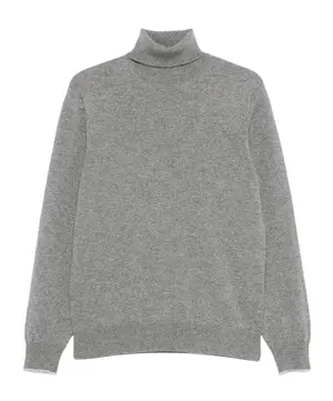 Brunello Cucinelli Brunello Cucinelli Turtleneck Sweater Gray
