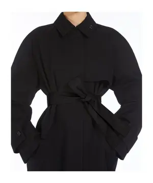 Max Mara Agamia Belted Long-sleeved Coat
