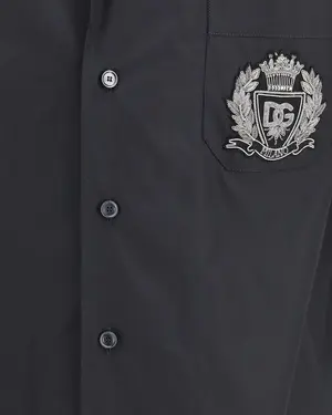 Dolce & Gabbana Dolce Gabbana Logo Patch Short-sleeved Shirt