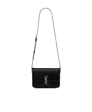 Saint Laurent Solferino Shoulder Bag - Black