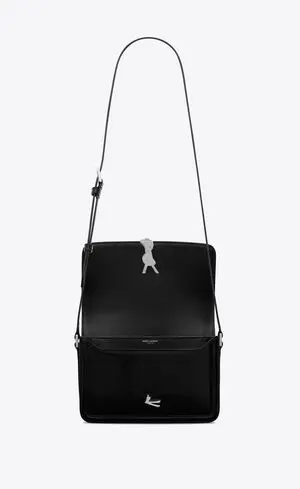 Saint Laurent Solferino Shoulder Bag - Black