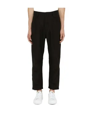 Stone Island Cropped Tailored Trousers