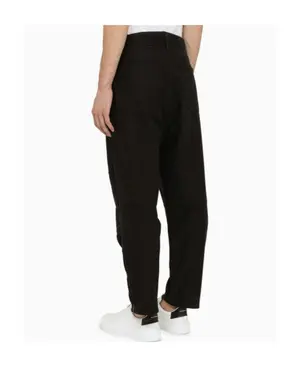 Stone Island Cropped Tailored Trousers