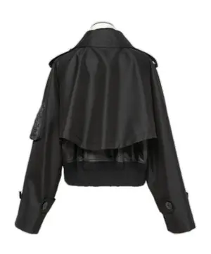 Sacai Layered Cropped Jacket
