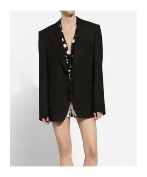 Dolce & Gabbana Single-breasted Blazer With Buckle Lapels