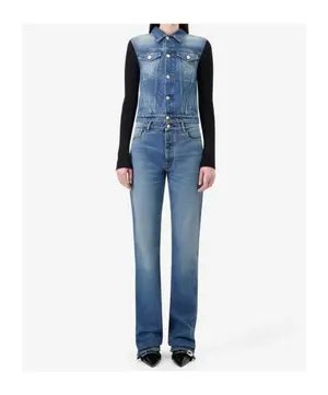 Coperni Patchwork Denim Jacket