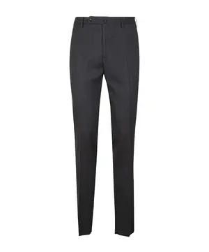 Incotex Belt-loop Tailored Casual Pants - Grey
