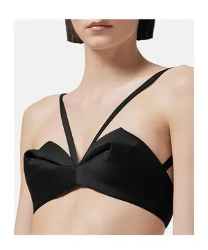 Versace Pleated Bustier Top