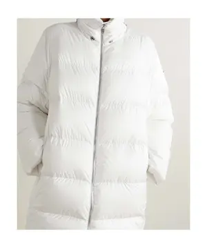 Moncler Long-sleeved Down Jacket With Removable Hood