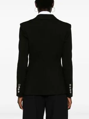 Pinko Signum Single-breasted Tailored Blazer - Black