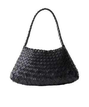 Dragon Diffusion Rosanna Woven Shoulder Bag - Black