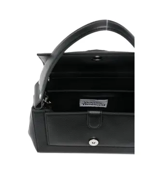 VIVIENNE WESTWOOD Hazel Medium Shoulder Bag - Black