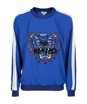 Kenzo Tiger Embroidered Sweatshirt - Blue