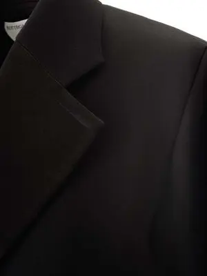 Bottega Veneta Curved Sleeve Compact Satin Jacket