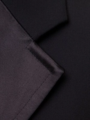 Bottega Veneta Curved Sleeve Compact Satin Jacket