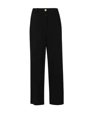 Balmain High-waisted Palazzo Pants