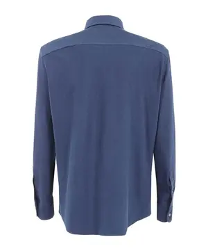 Zegna Long-sleeved Shirt - Blue