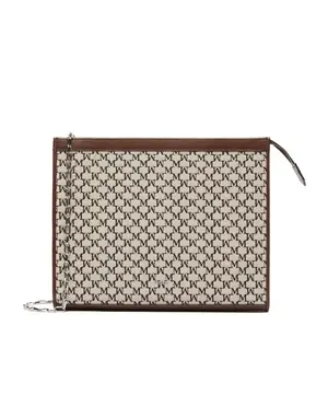 Max Mara Cotton Jacquard Pouch - Nude
