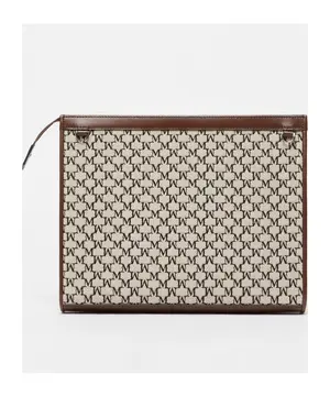 Max Mara Cotton Jacquard Pouch - Nude