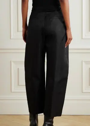 Alaïa Technical Taffeta Tailored Pants