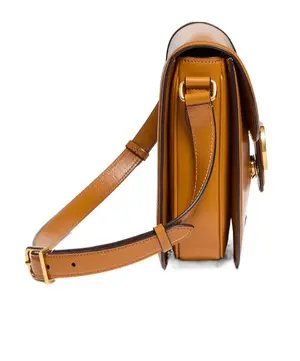 Valentino Garavani 9to5 Foldover Top Shoulder Bag - Brown