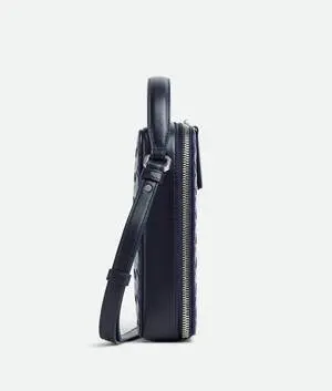 Bottega Veneta Getaway Phone Pouch - Black