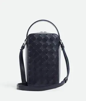 Bottega Veneta Getaway Phone Pouch - Black