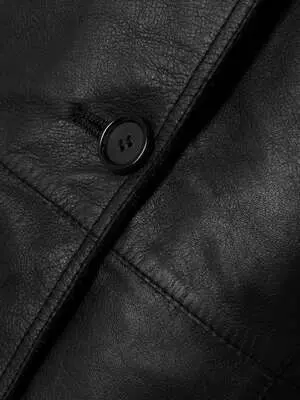 TOTEME Hourglass Buttoned Leather Jacket