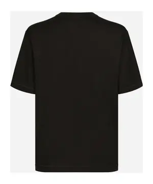 Dolce & Gabbana Dolce Gabbana Logo Patch Crewneck T-shirt