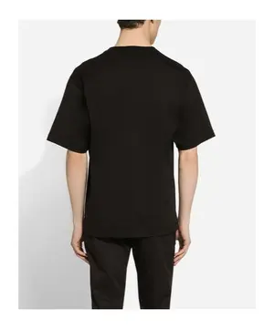 Dolce & Gabbana Dolce Gabbana Logo Patch Crewneck T-shirt
