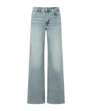 7 For All Mankind Belt Loop Jeans - Lightblue