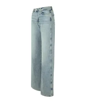 7 For All Mankind Belt Loop Jeans - Lightblue