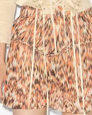 Isabel Marant Étoile Roumi Georgette Crepe Skirt