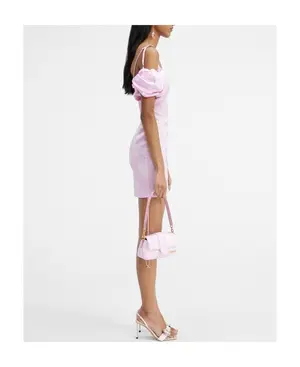 Jacquemus Puff-sleeve Mini Dress - Pink