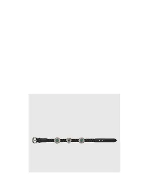 Gucci Double G Flower Engraved Bracelet