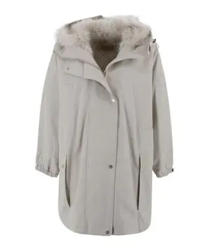Max Mara Long Hooded Coat - No